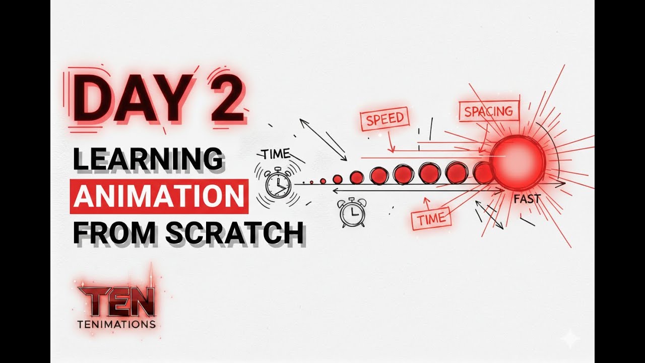 Animation from Scratch #2 | Learn Timing, Spacing & Frame Rate for Fast ...