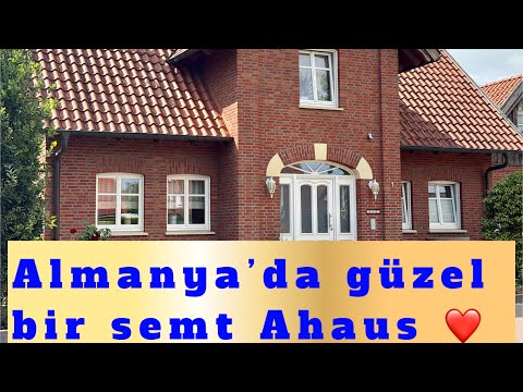 Almanya’da güzel bir semt Ahaus 