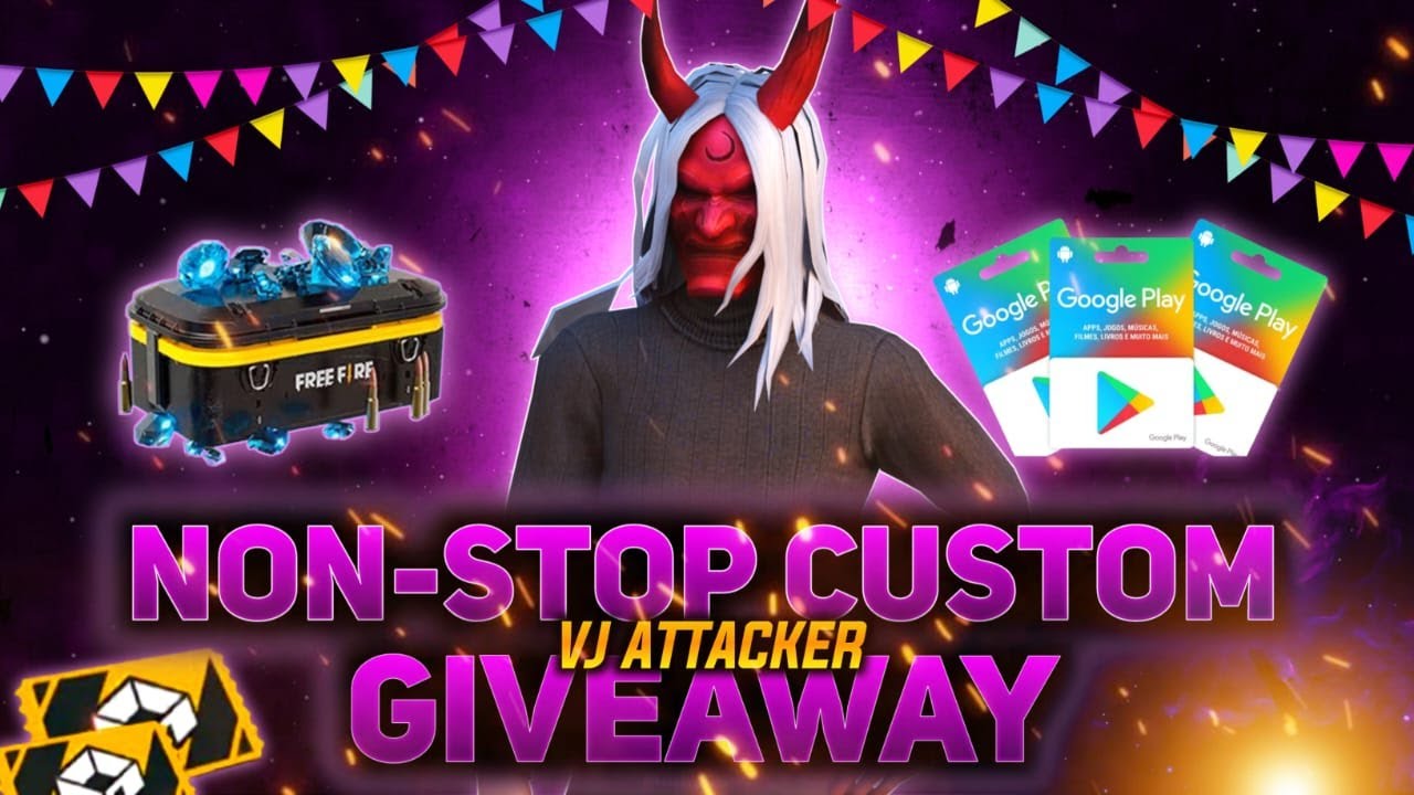 Free Fire Live Tamil Giveaway Redeem Code💖 wellcome Attackerz Family ...