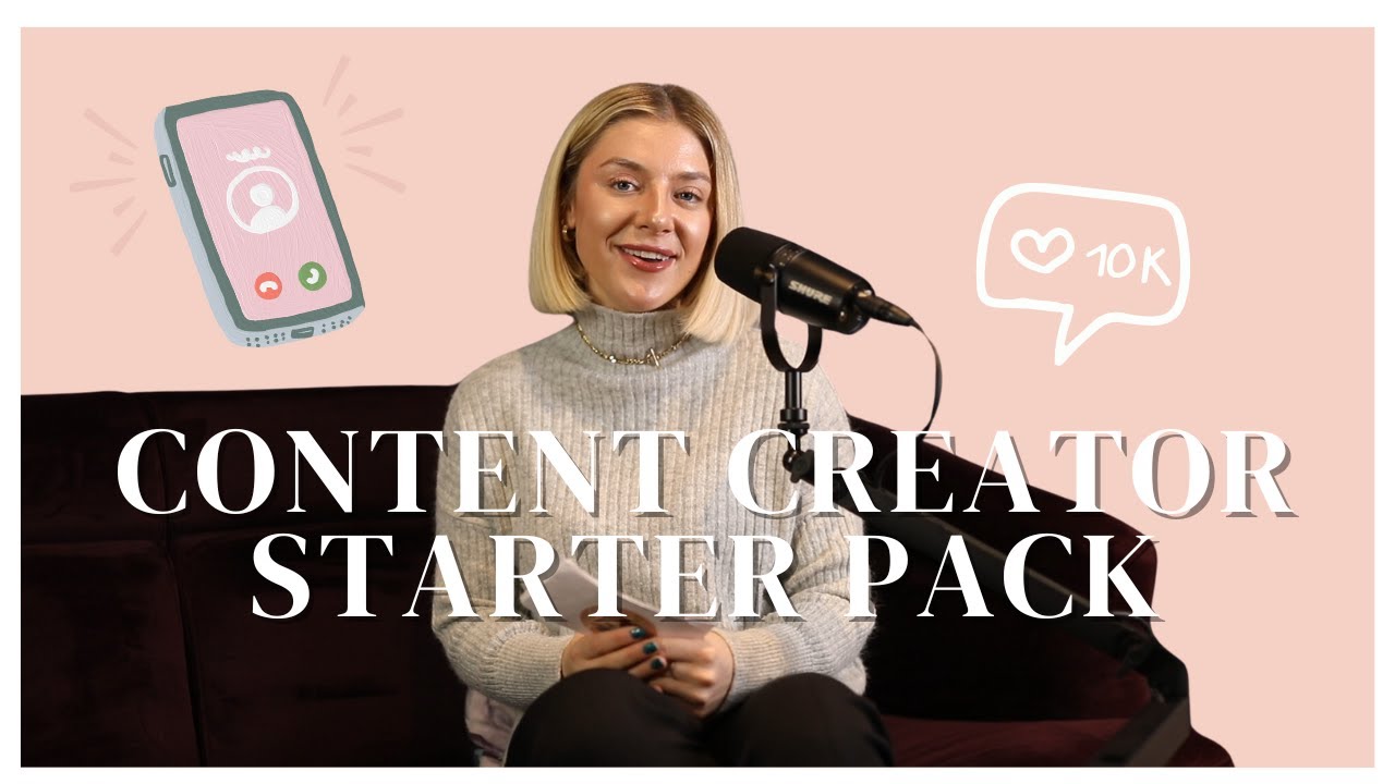 Content Creator Starter Pack + Everything You NEED To Know | Staying Sweet The Podcast EP68🎧 ...