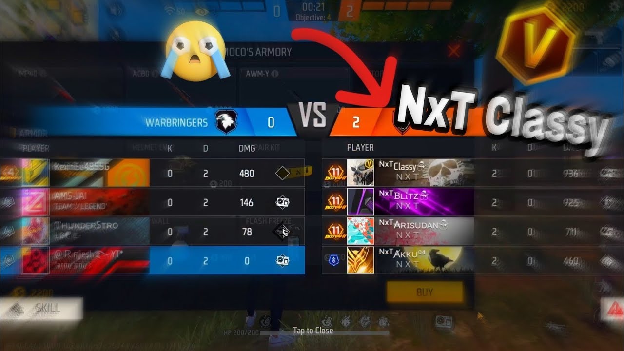 NxT Classy play in my lobby // free fire 🔥 CS Rank // Classy with fight ...