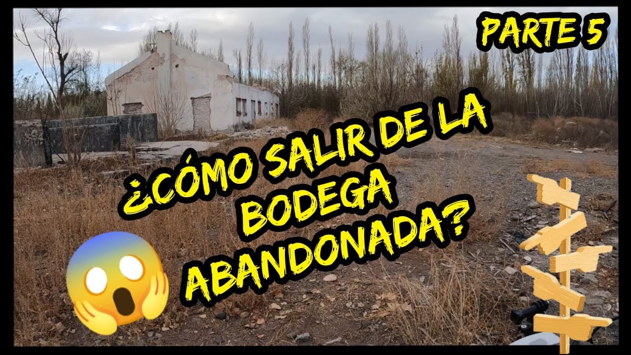 BODEGA ABANDONADA ¿Cómo salir rápido? PARA QUE NO TE DE MIEDO - YouTube