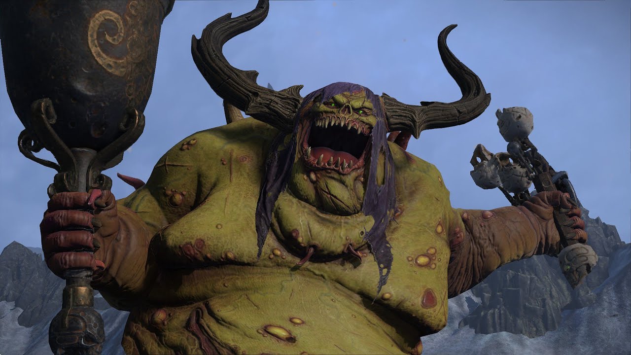 Exalted Great Unclean One Lines | Total Warhammer III - YouTube