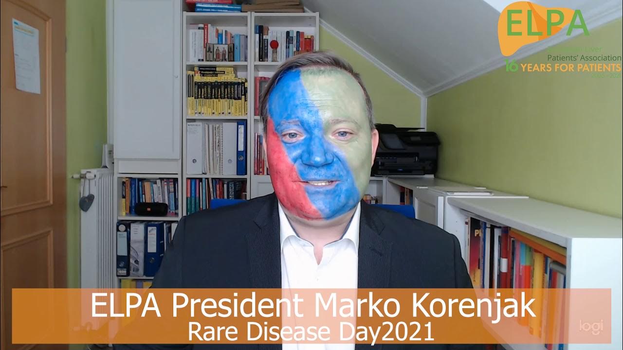 ELPA president Marko Korenjak - Rare Disease Day2021 - YouTube