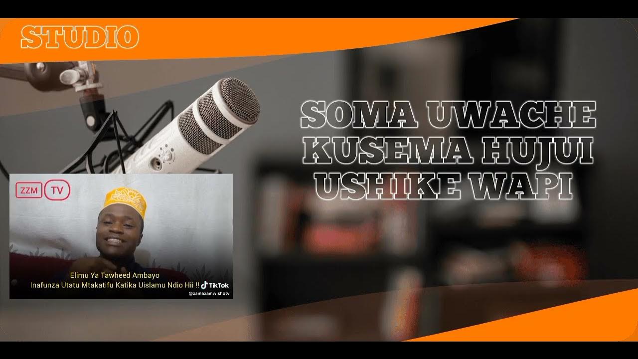 JE TAUHIDI TATU NI UTATU || WAPOTOSHAJI NI WENGI || ZZM - YouTube