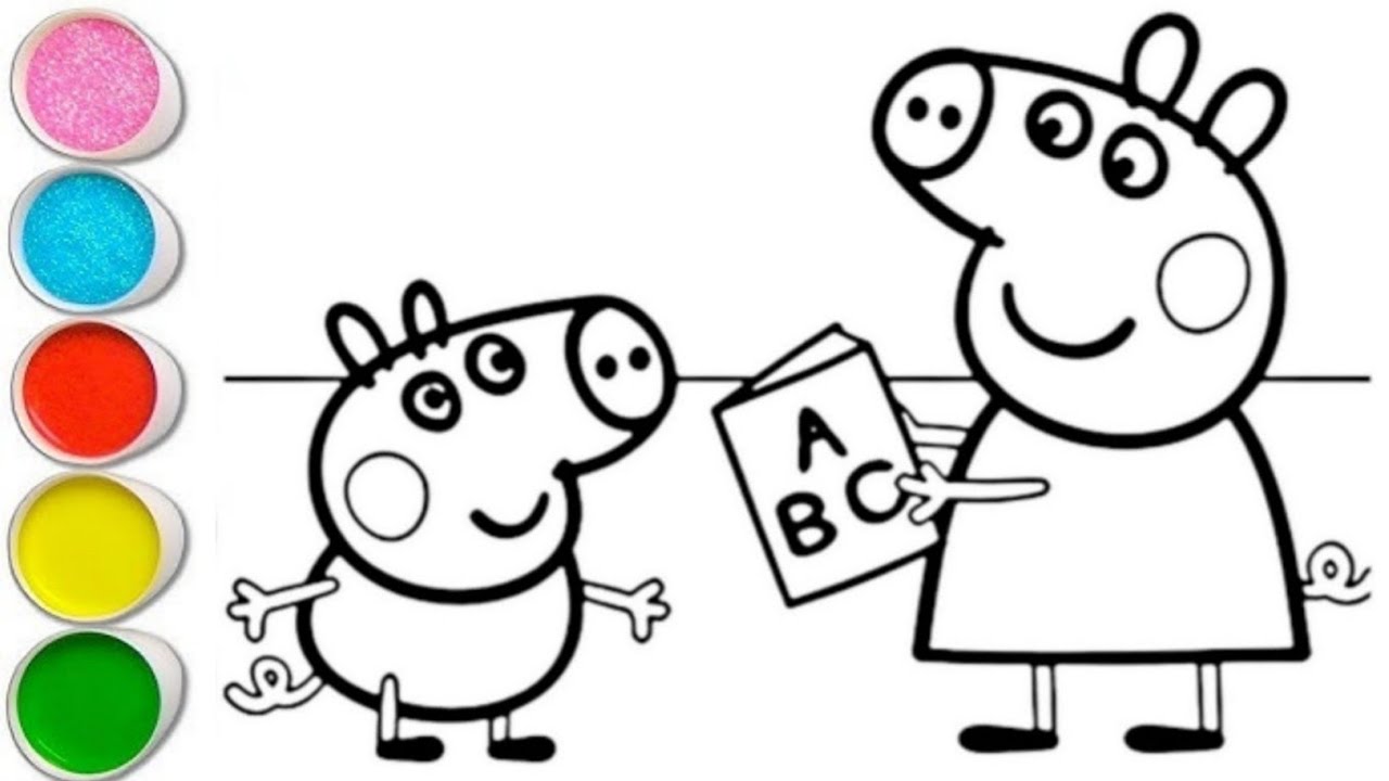 George pigs learn ABC Easy | Peppa pigs Full Episode | Peppa pigs ...