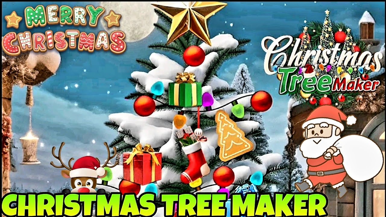 CHRISTMAS TREE MAKER (1) - YouTube