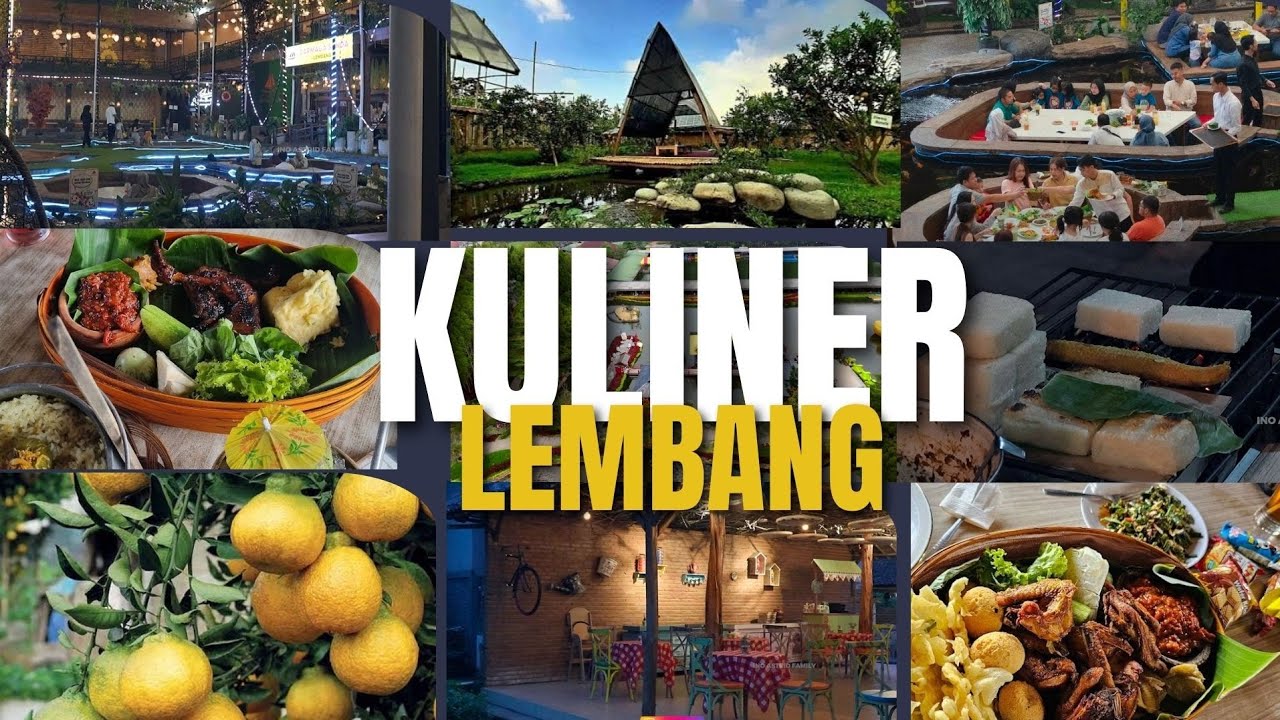 WISATA KULINER LEMBANG BANDUNG 2024 | Mupu Jeruk, Restoran Darmaga ...