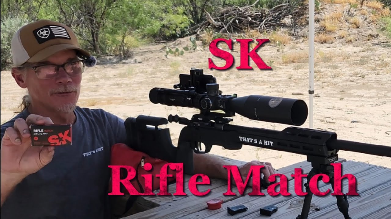 CZ 457 SK Rifle Match The Perfect Match? - YouTube