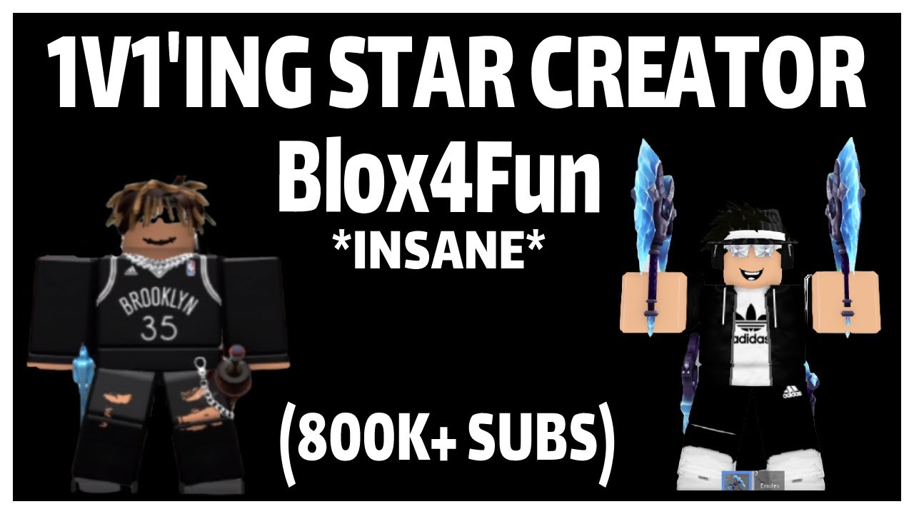 1V1'ING Blox4Fun (Simas) in Murder Mystery 2 For GODLY?!? (800K+ SUBS ...