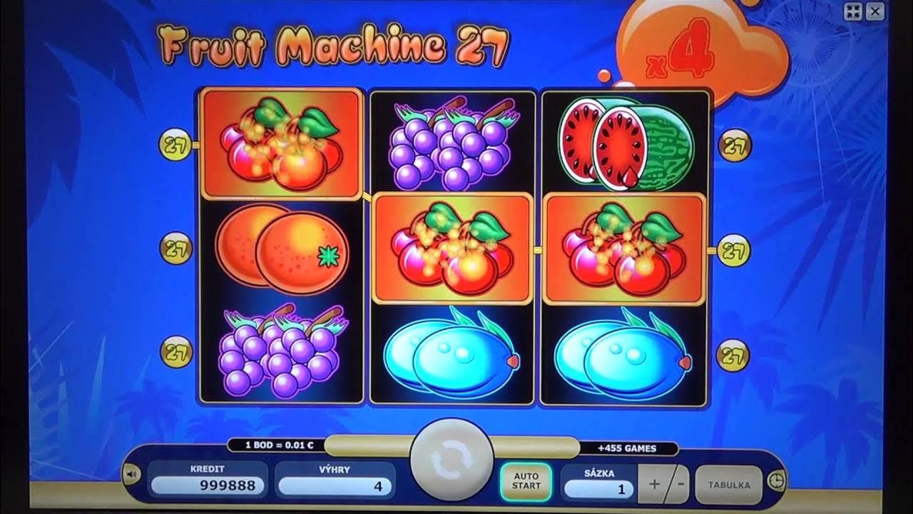 KAJOT FRUIT MACHINE 27 - YouTube