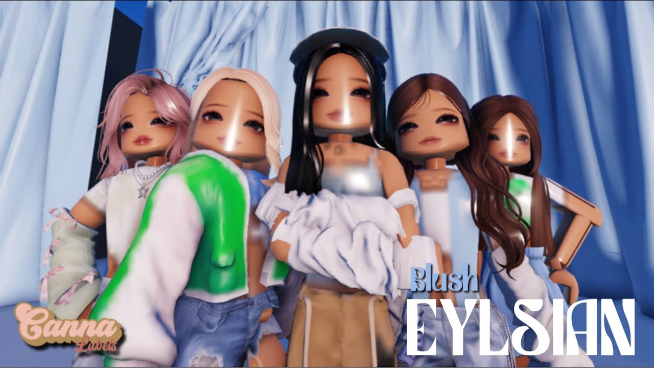 Eylsian (엘리시안)—BLUSH OFFICIAL MV [4K] (KUV-ROBLOX K-POP) - YouTube