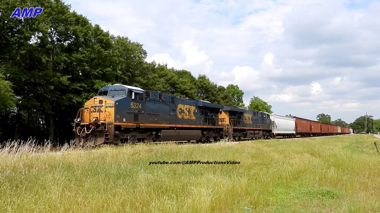 CSX 5324 Canoe - YouTube