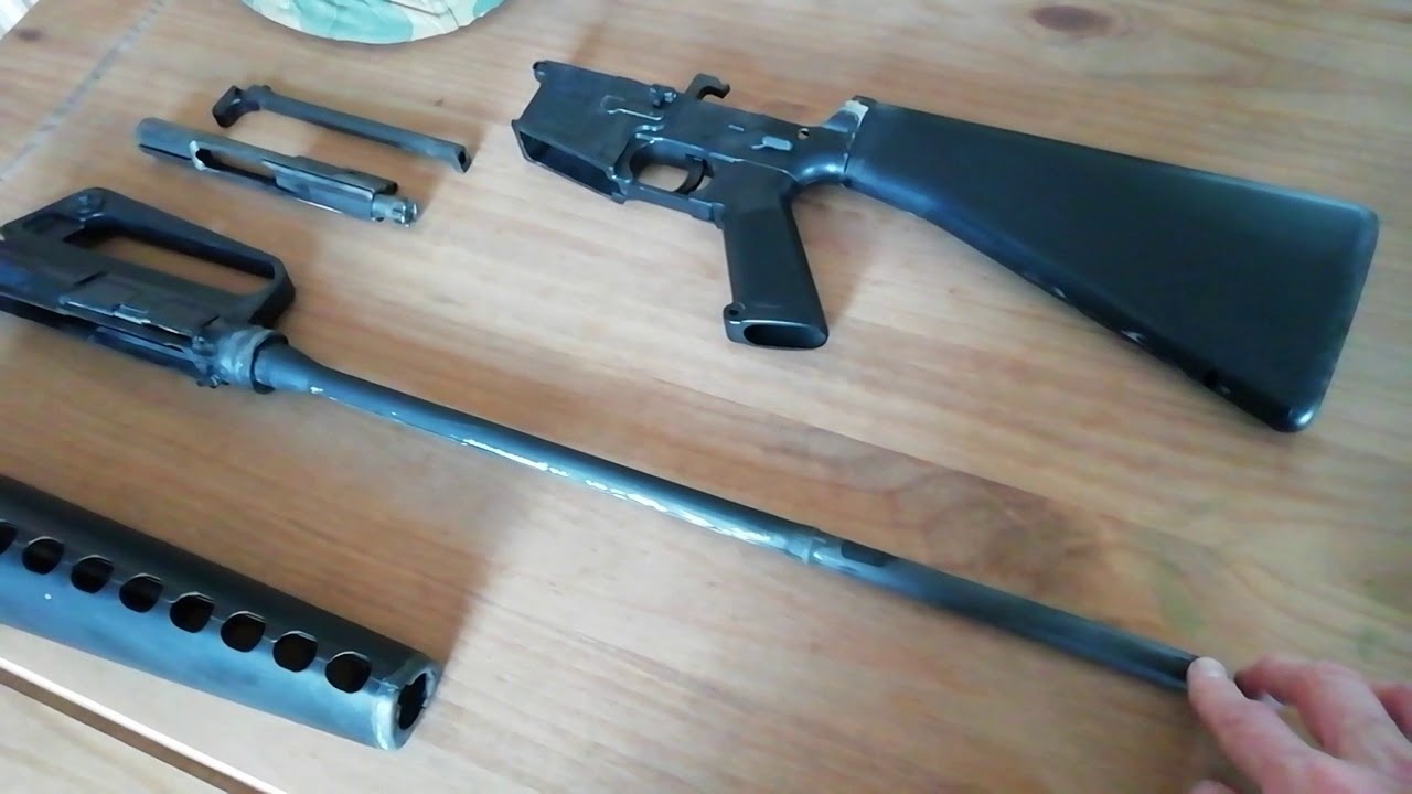 M16 (Vietnam War era ) replica restoration -Part 3 - YouTube