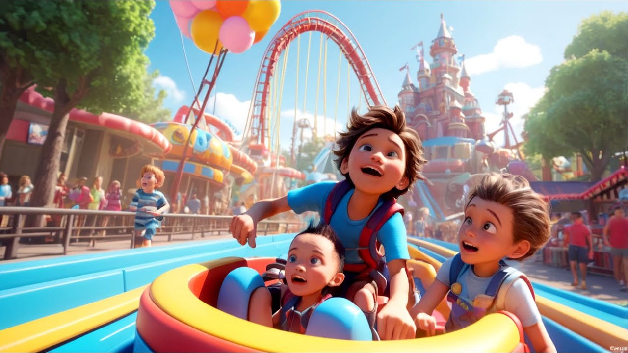 Amusement park - Baby songs - Nursery Rhymes & Kids Songs - YouTube