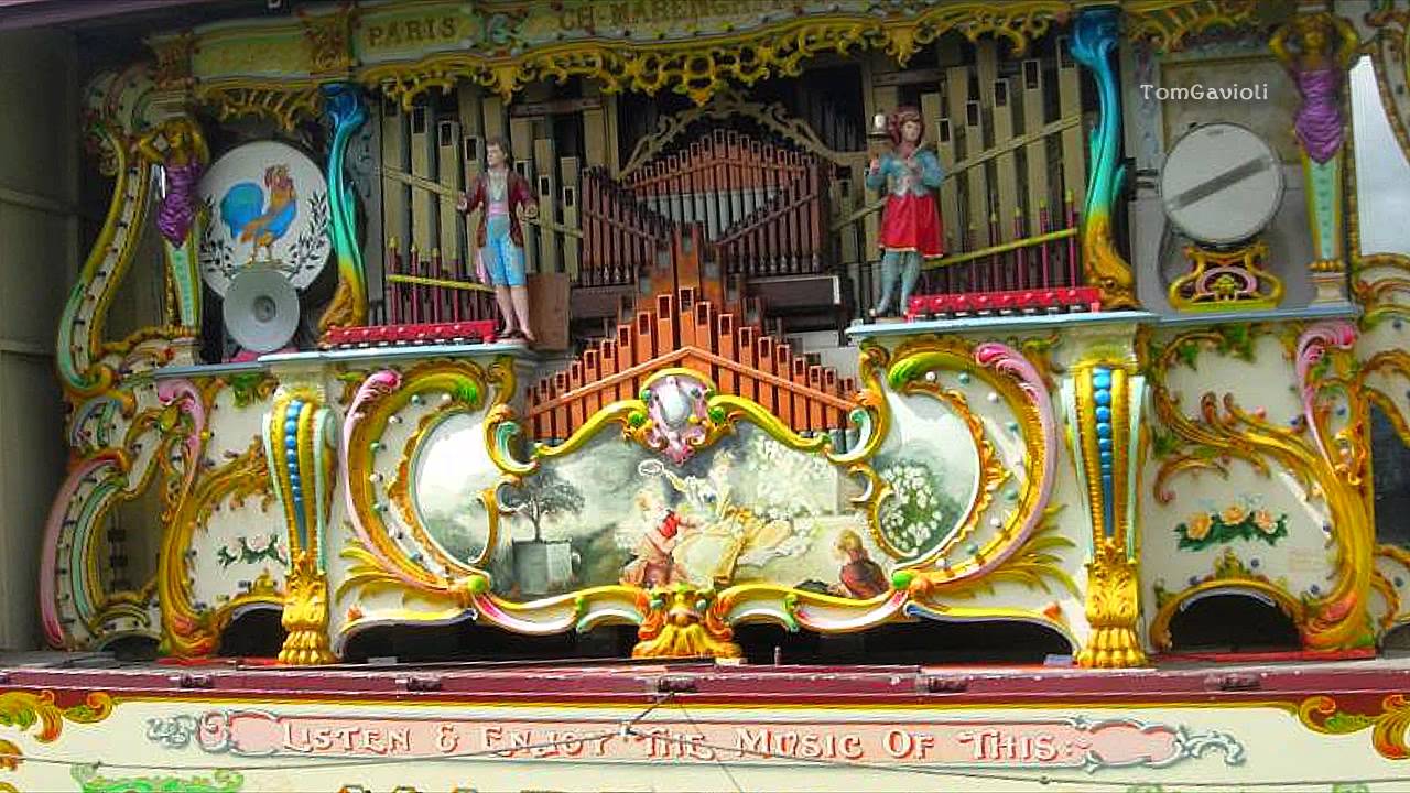 Marenghi 89 Key Showmans Organ - YouTube