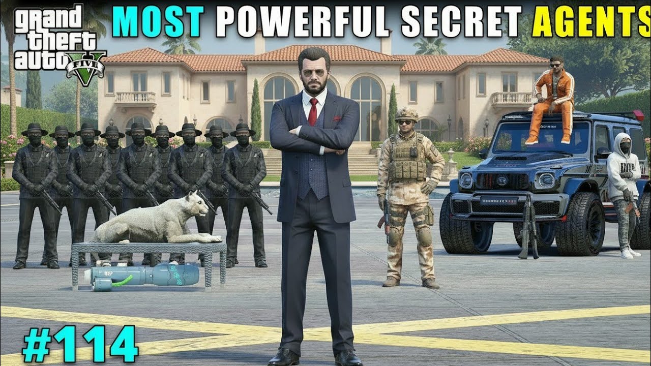 MICHAEL HIRE SECRET AGENT'S | GTA 5 GAMEPLAY - YouTube