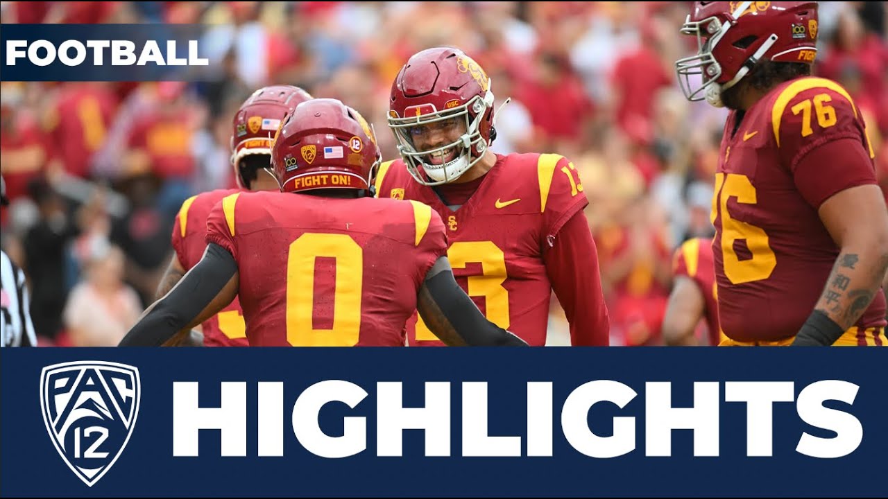 Caleb Williams Week 1 Highlights | No. 6 USC vs. Nevada | 2023 Season ...