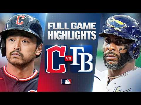 GUARDIANS vs. RAYS: Official Full Game Highlights (July 25) | 2026 MLB Season