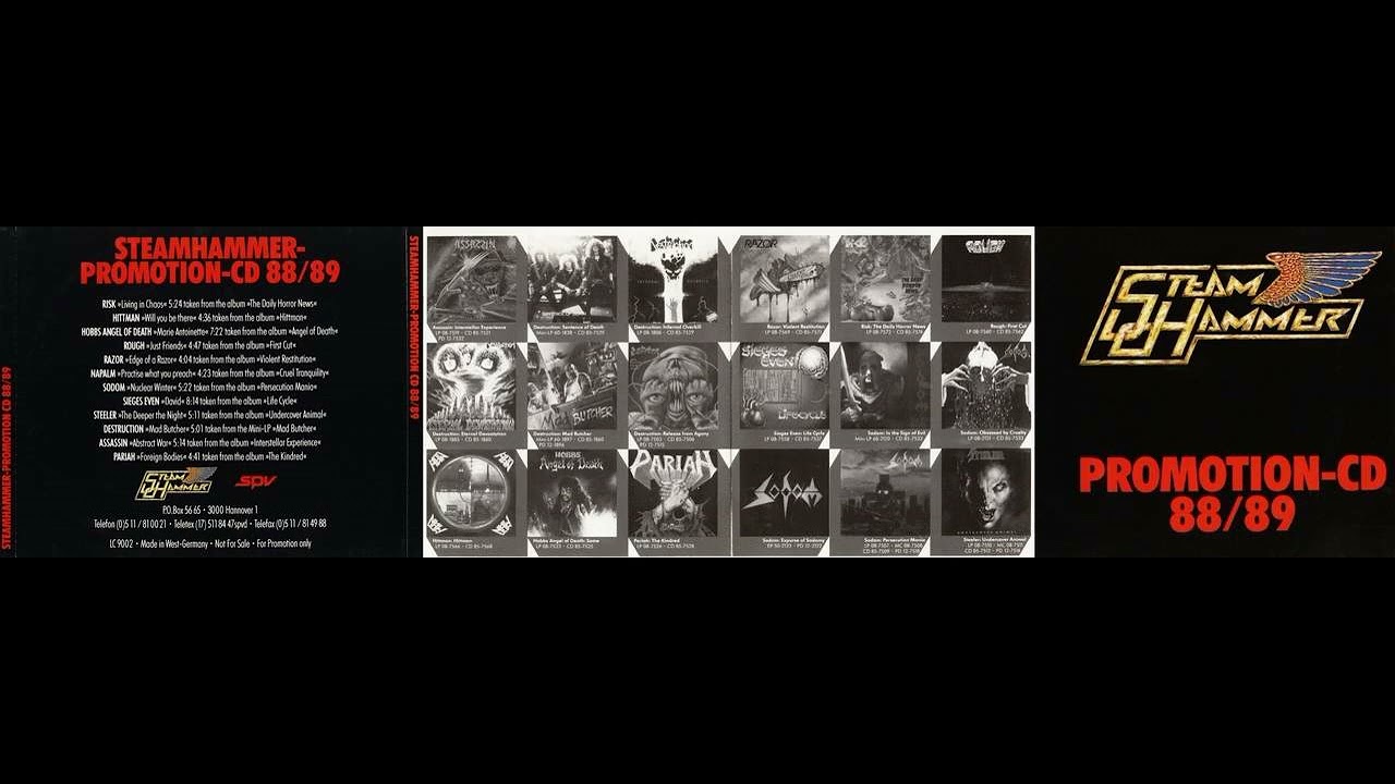 VA - Steamhammer Promotion-CD 88/89 - YouTube