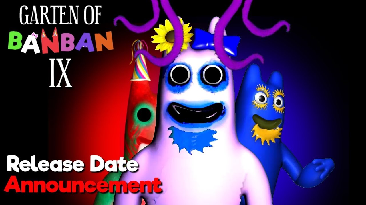 Garten Of Banban 9 - Official Trailer - Release date announcement - YouTube
