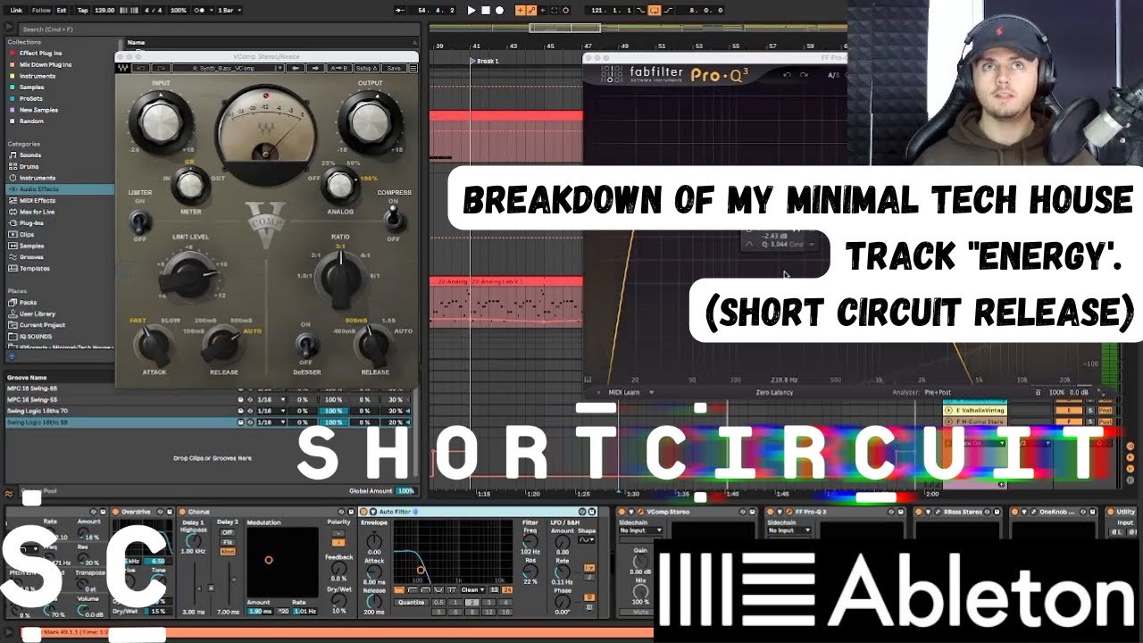 Breakdown Of My Minimal Tech House Track 'Energy' (Short Circuit ...
