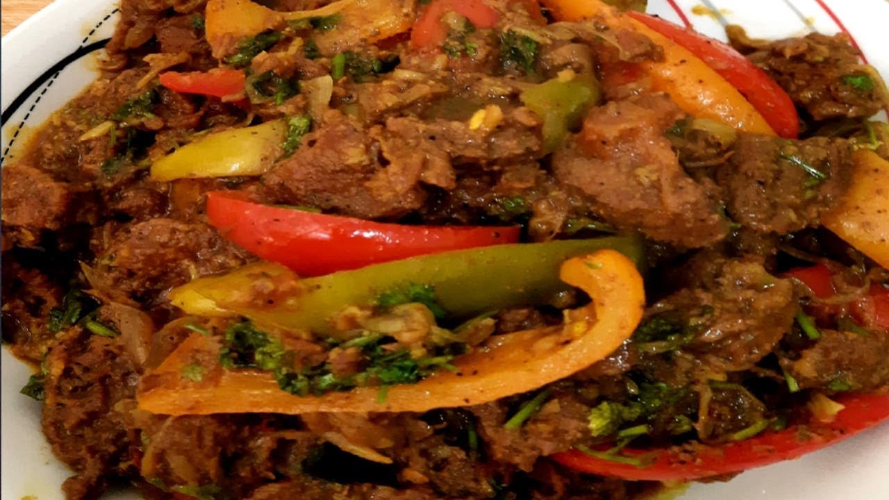 Capsicum / Bell Pepper Beef Masala l Beef Capsicum Recipe l Tasty Way ...