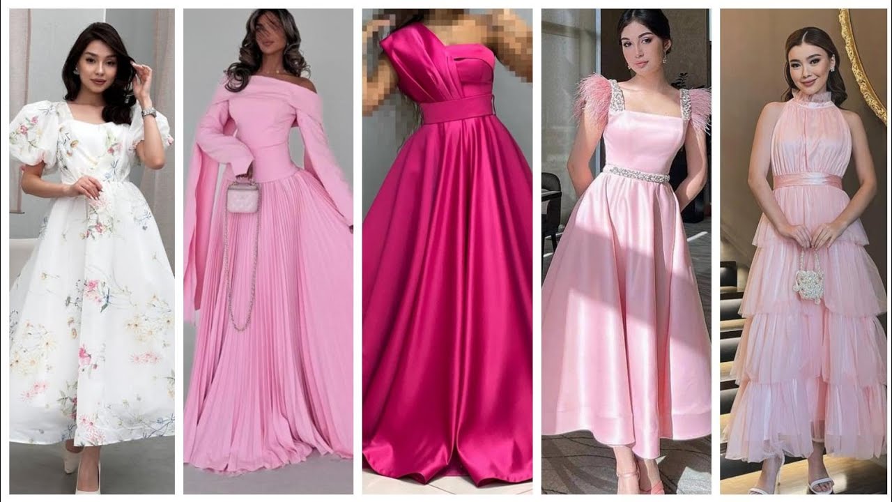 New latest long party dress/Attractive And Stylish party dress design ...