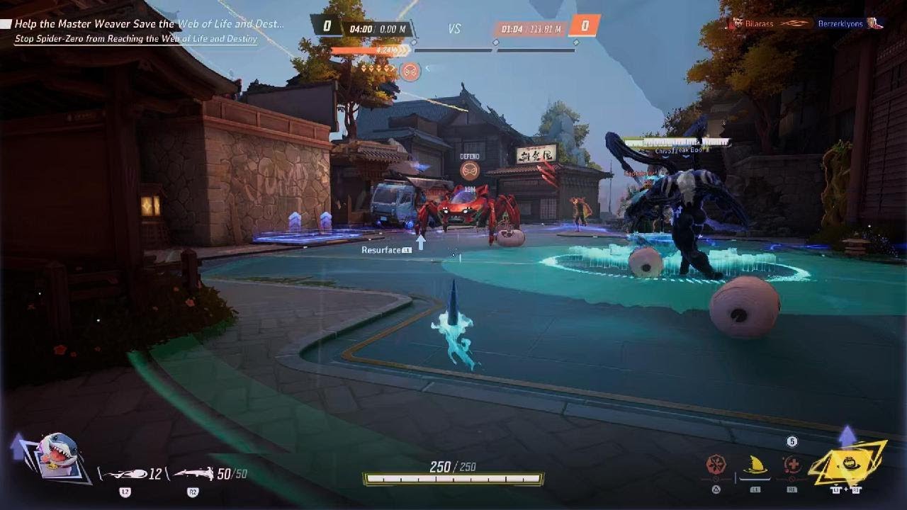 Jeff the Land Shark quad kill in Marvel Rivals - YouTube