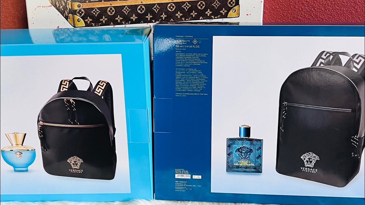 Versace Parfum Double Unboxing | Dylan Turquoise and Eros | Free Gifts ...