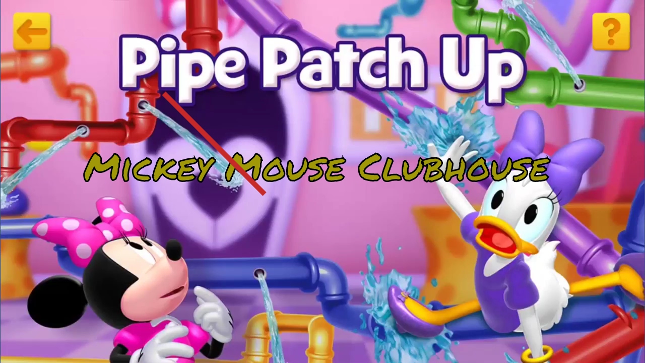 Mickey Mouse Clubhouse Games for Children's - Minnie Mouse Pipe Patch ...