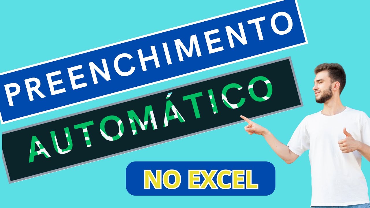 Como fazer o Preenchimento Automático no Excel - YouTube