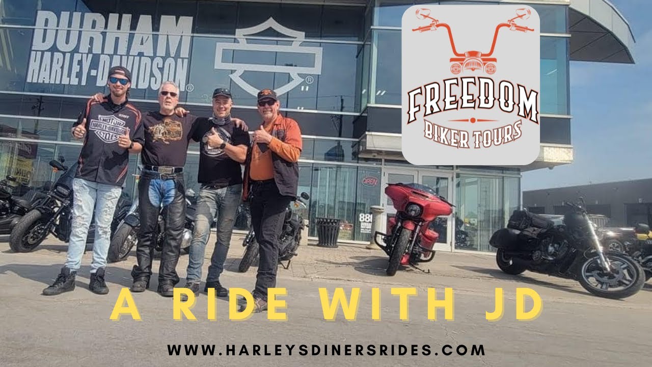 A ride with JD - Freedom Biker Tours - YouTube