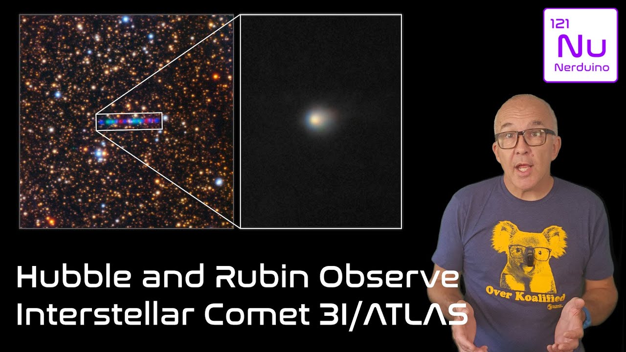 Hubble Observes Interstellar Comet 3I/ATLAS! - YouTube