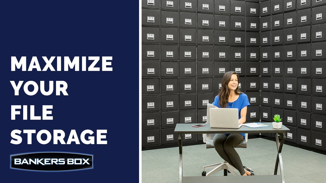Bankers Box File Storage Drawer System- Staxonsteel® - YouTube