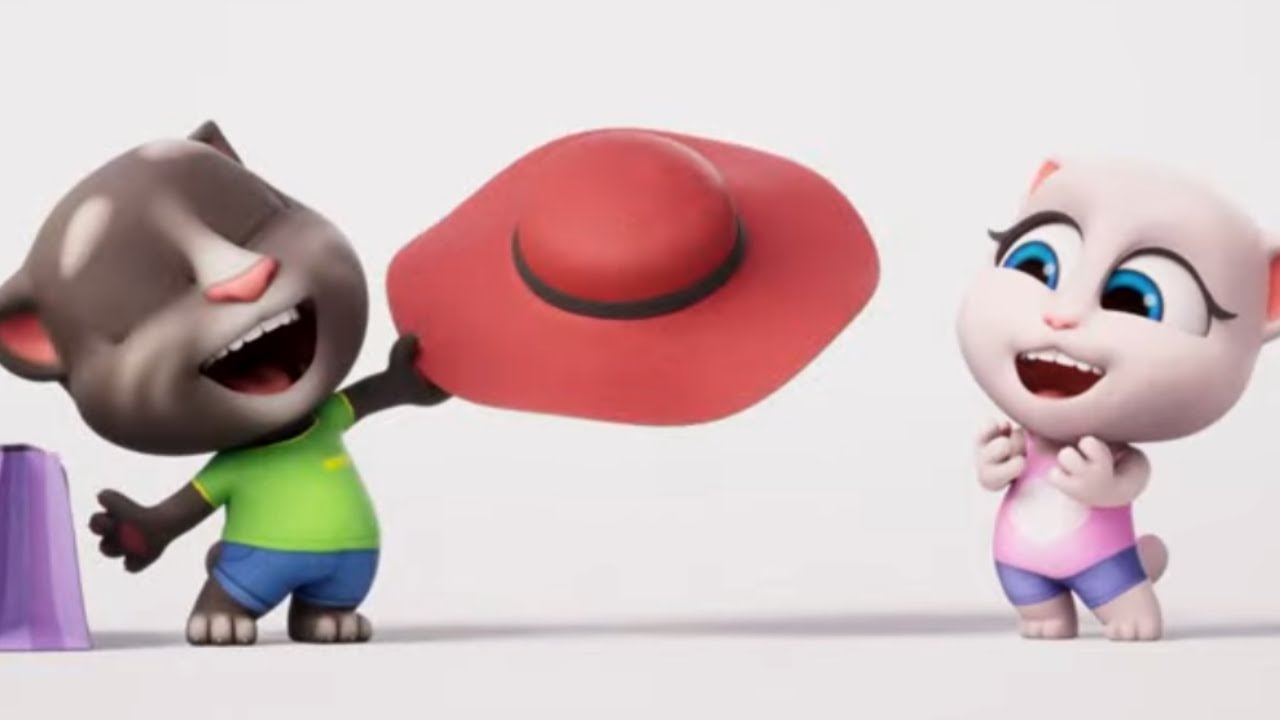 Tom Lost Angela’s Gift | Talking Tom Shorts | Cartoons for Kids ...