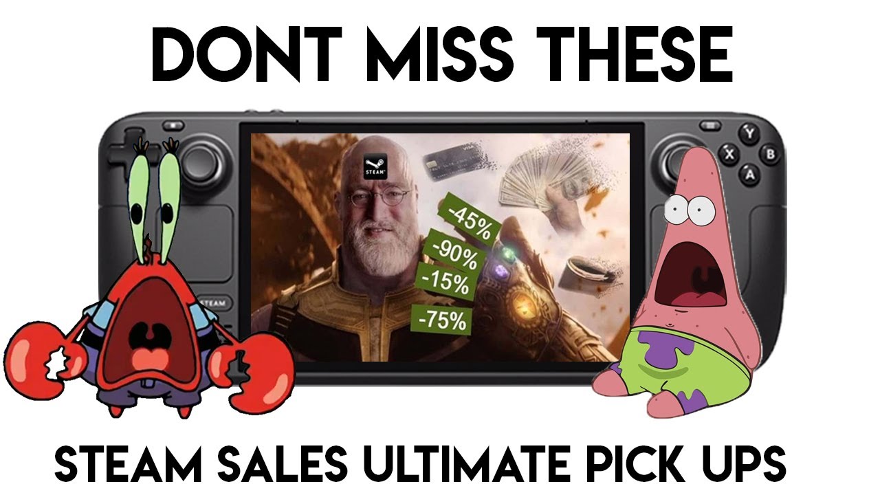 Steam Autumn Sales ULTIMATE Pick ups - Steam Deck - YouTube