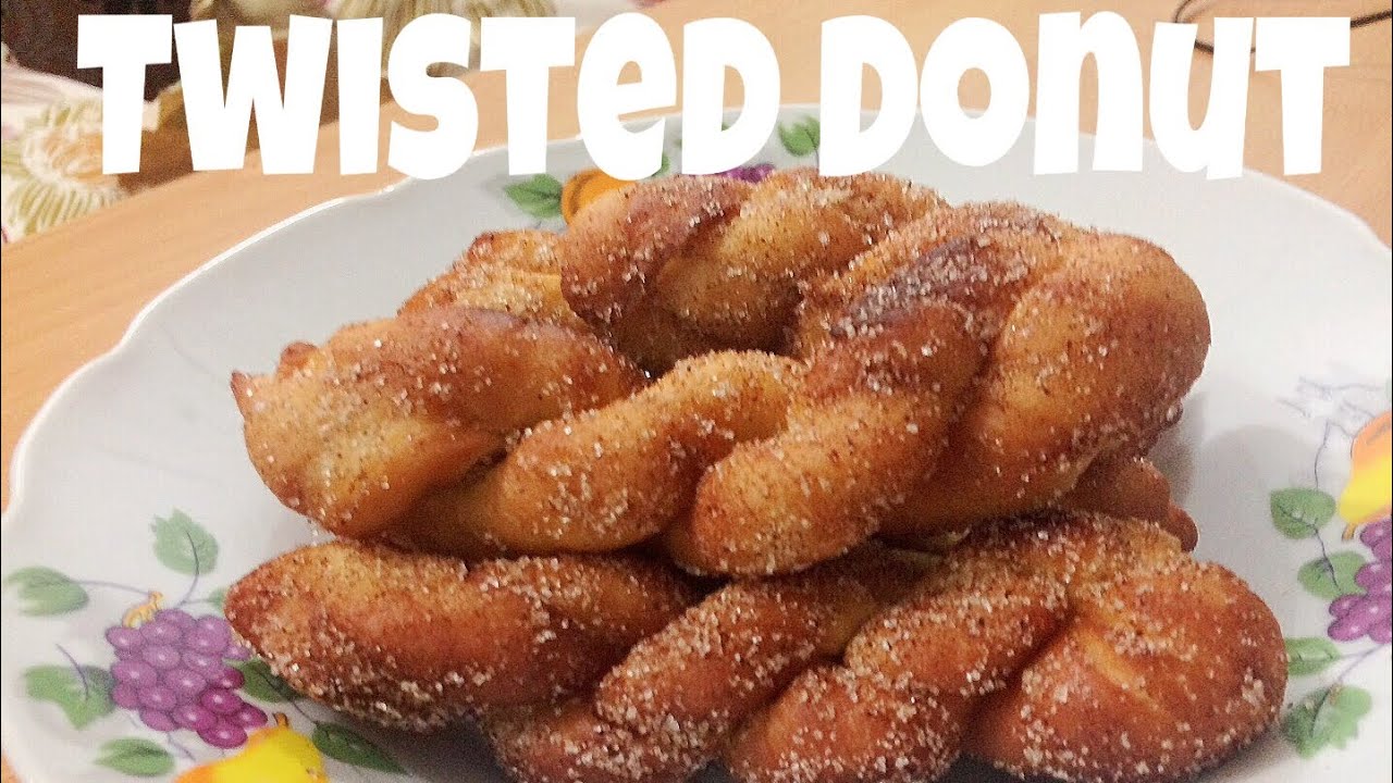 Twisted Donut/ How to Make Twisted Donut/ Filipino Style Shakoy/ Good ...