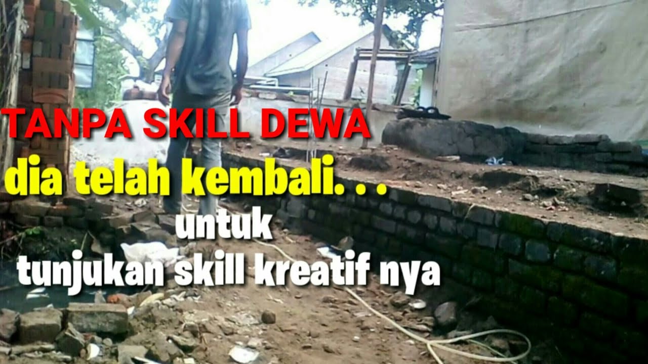 cara mengukur tinggi rata pondasi rumah pakai selang air - YouTube