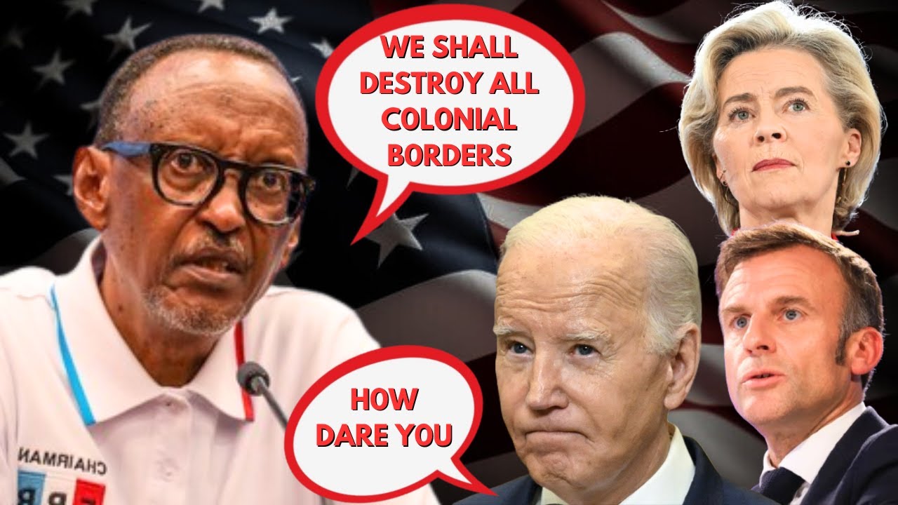Angry Rwandan Paul Kagame wants EUR0PEAN colonial borders to be ...