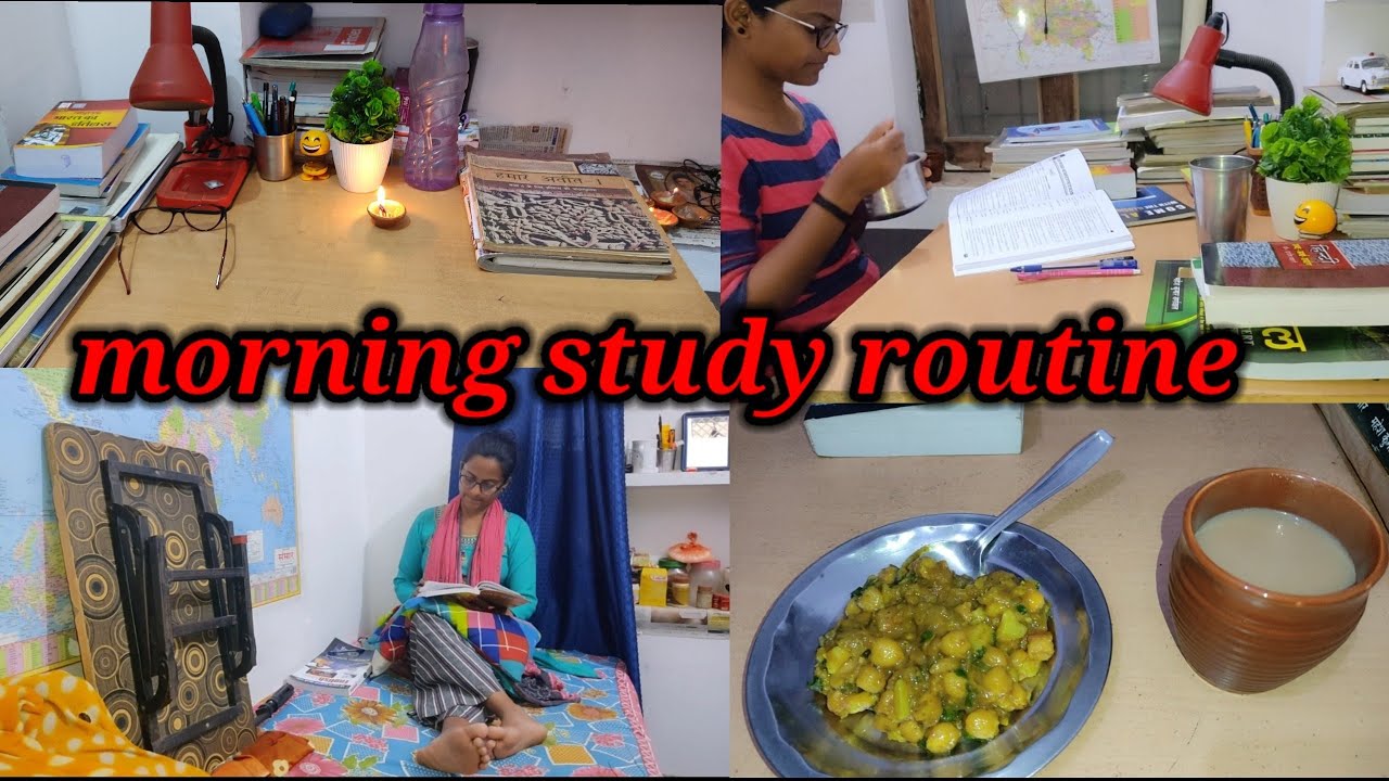 morning study routine 😍 Daily Study vlog ️ village girl reecha 🔥 ...