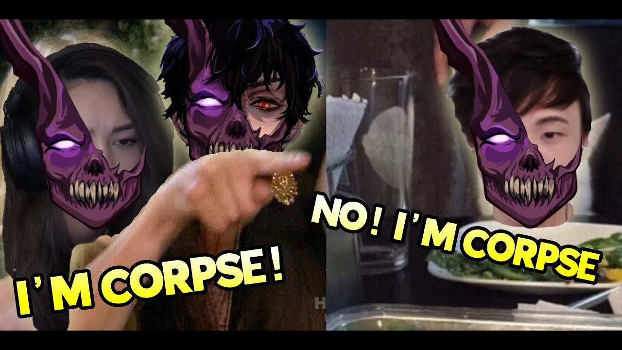 Sykkuno and Rae discovering Corpse's mask in Among Us - YouTube