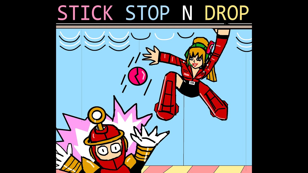 MegaMan Maker - Stick Stop N Drop - YouTube