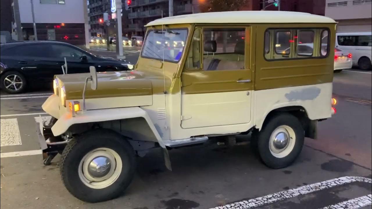 三菱ジープJ24H RE BLOCKレストア中 - YouTube