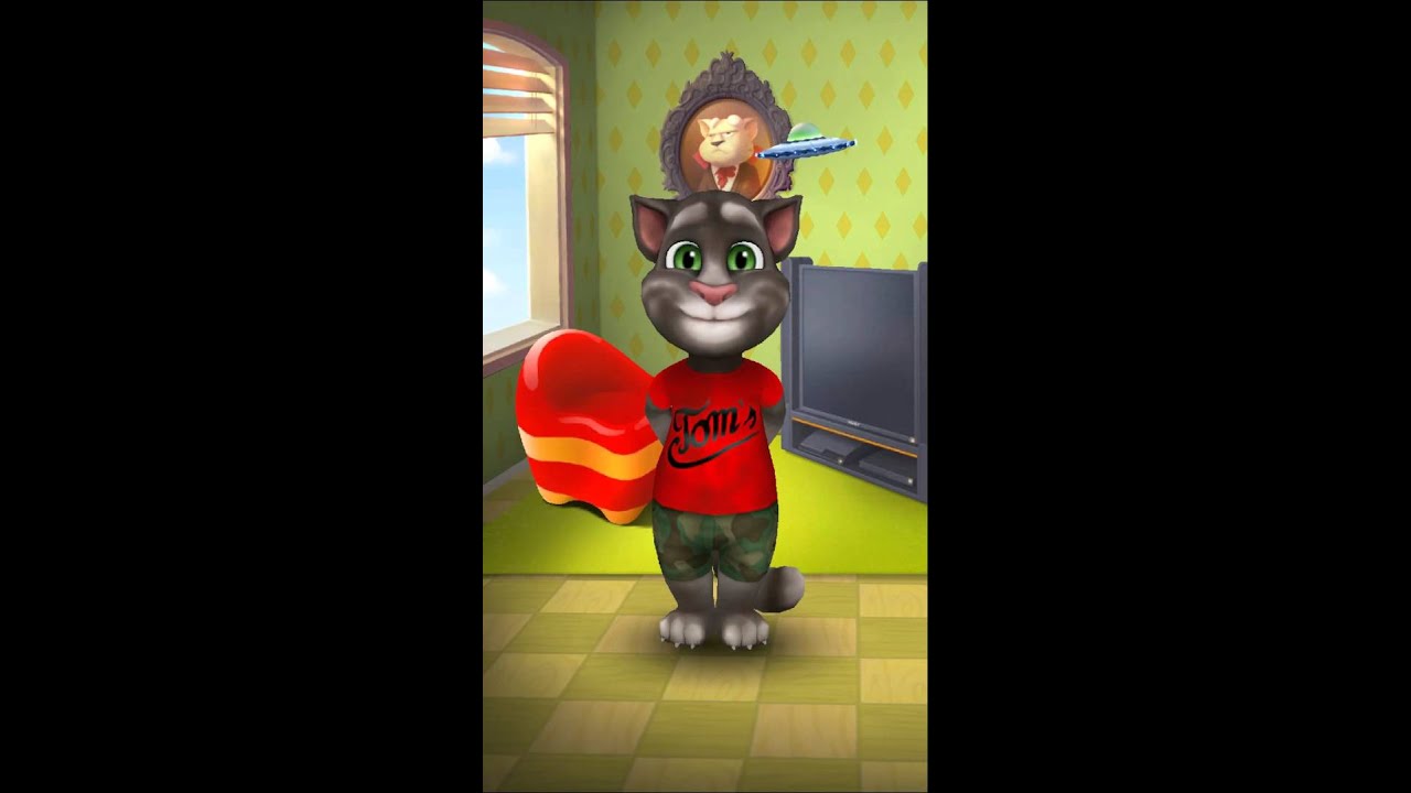 [My Talking Tom] Tom who is broken at last/ついに壊れるト - YouTube