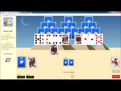 Pyramids Web App - Online Pyramids Tournaments at GameColony.com - YouTube