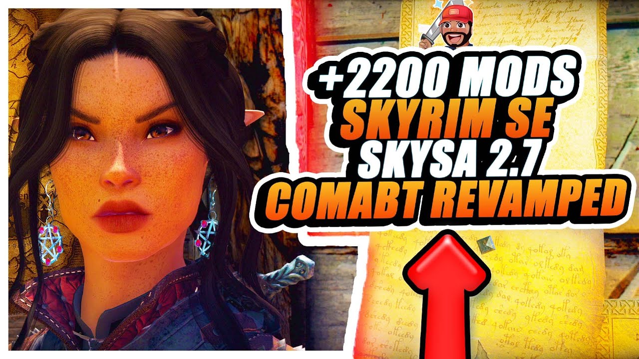 Revamping Skyrim's Combat SKYSA 2.7 || +2200 Mods || Aldrnari Modpack ...