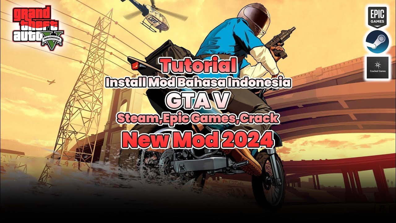 Tutorial Cara Pasng Mod Bahasa Indonesia di GTA V Terbaru 2024 - Steam ...