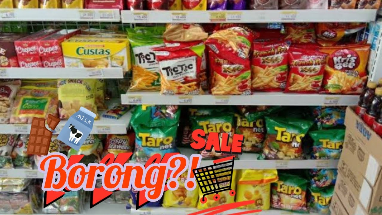 borong snack Di Swalayan selama 10detik!!😳 - YouTube
