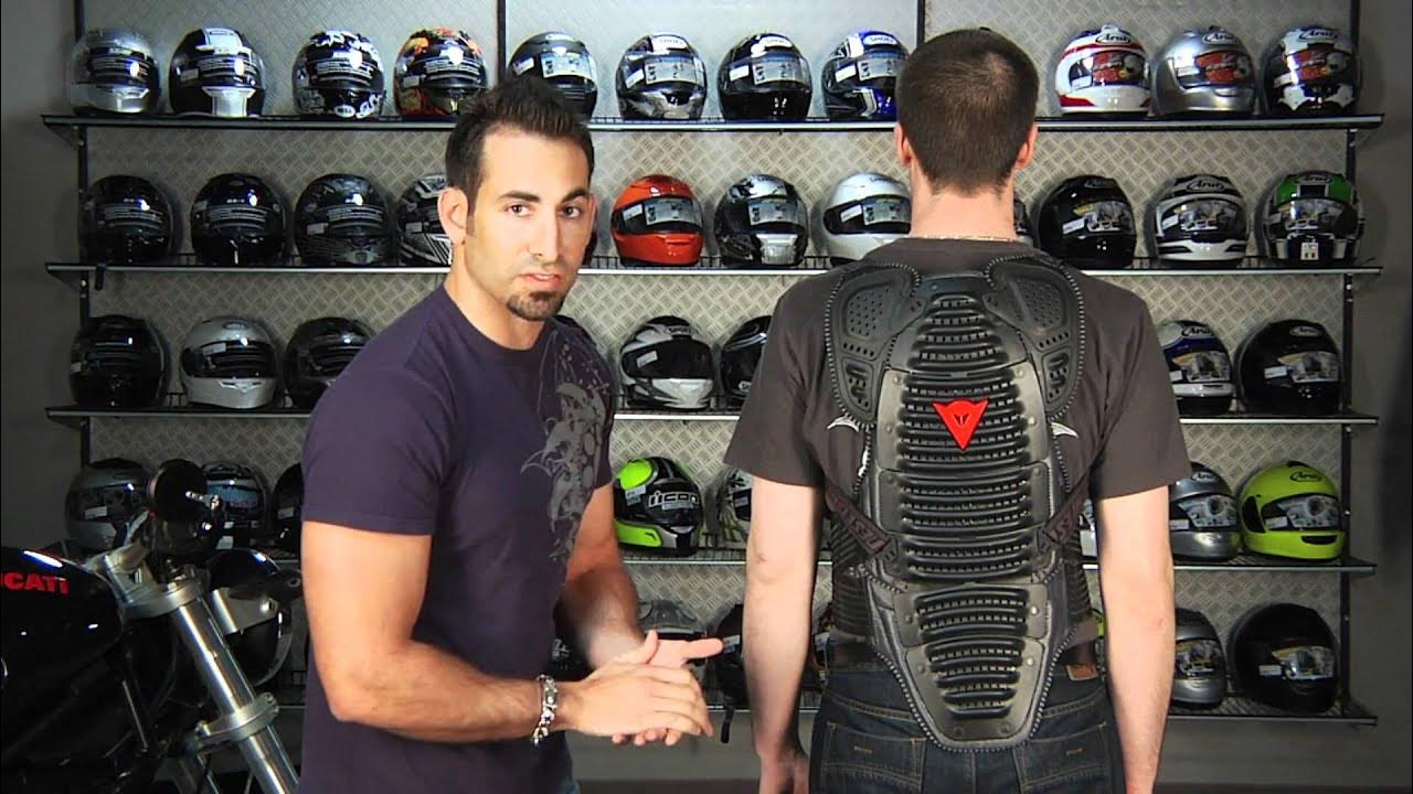 Dainese Paraschiena Wave Back Protector Review at RevZilla.com - YouTube